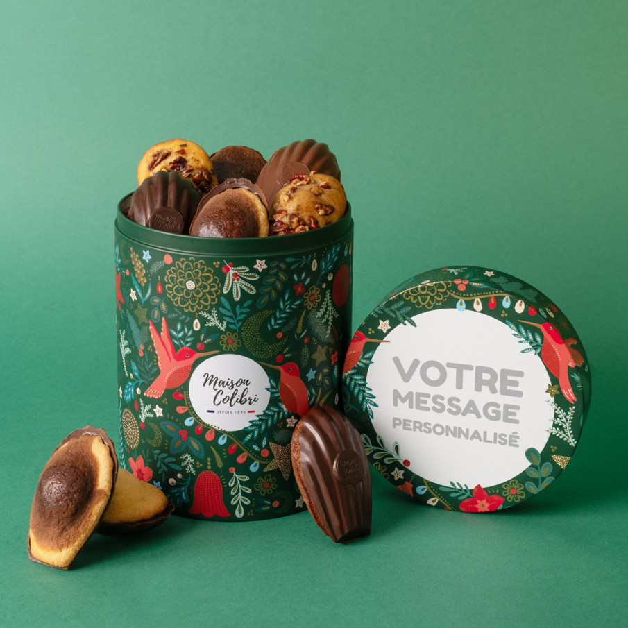 Toutes nos madeleines et coffrets à personnaliser | Maison Colibri